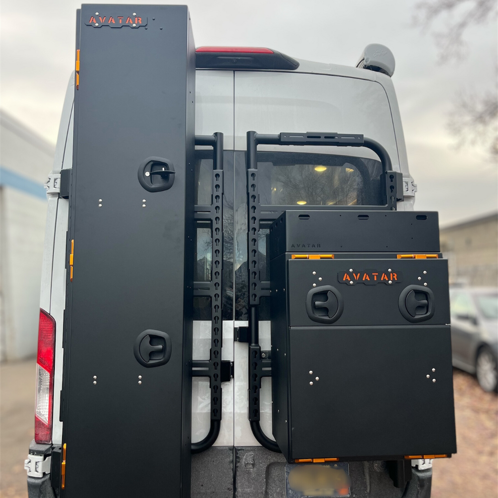 Avatar Lightweight Aluminum Modular Van Storage